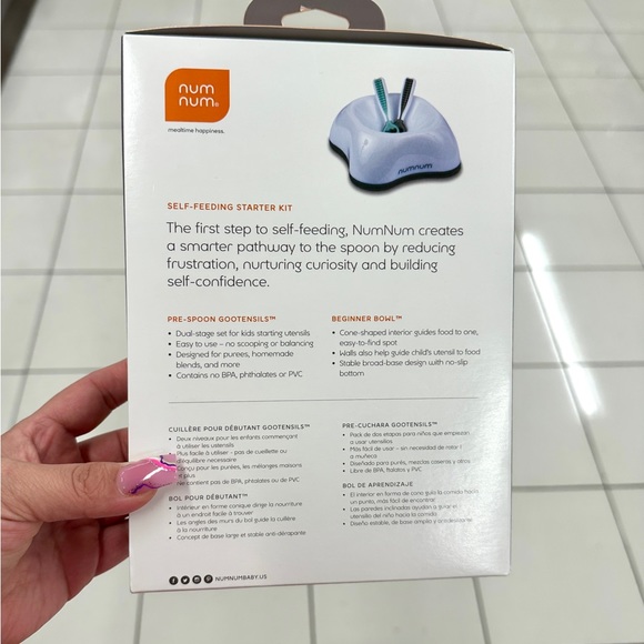 num num | Accessories | Numnum Starter Kit Baby Bowl And Spoons Set ...